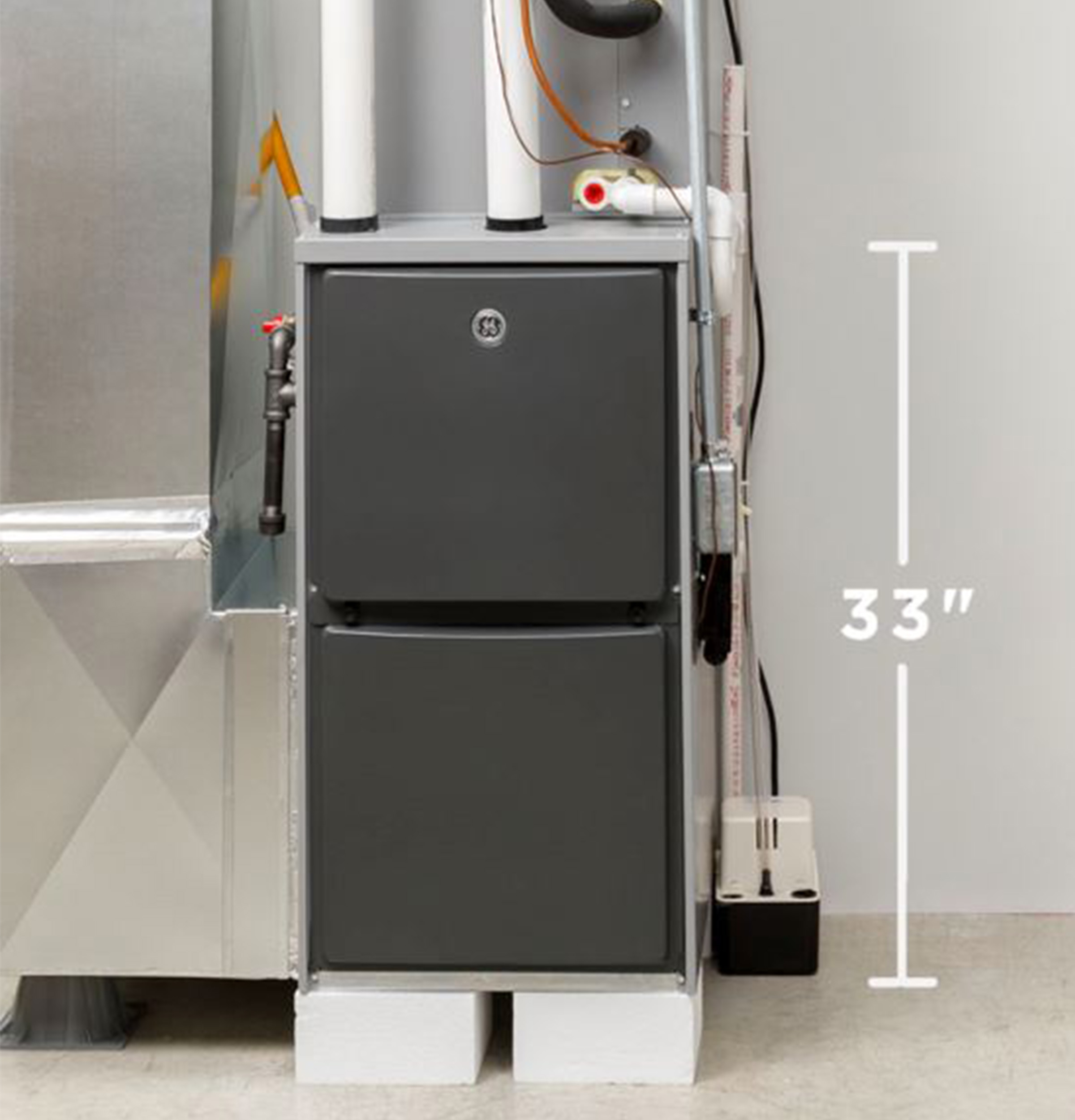 5-Ton 110K BTU 96% AFUE Two-Stage Downflow Gas Furnace|^|NF96D110V5C ...